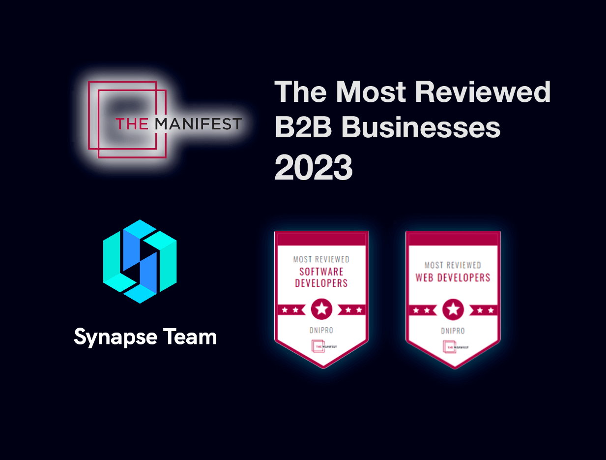The Manifest Names Synapse Team As One of The Most Reviewed Software Developers | Synapse Team
